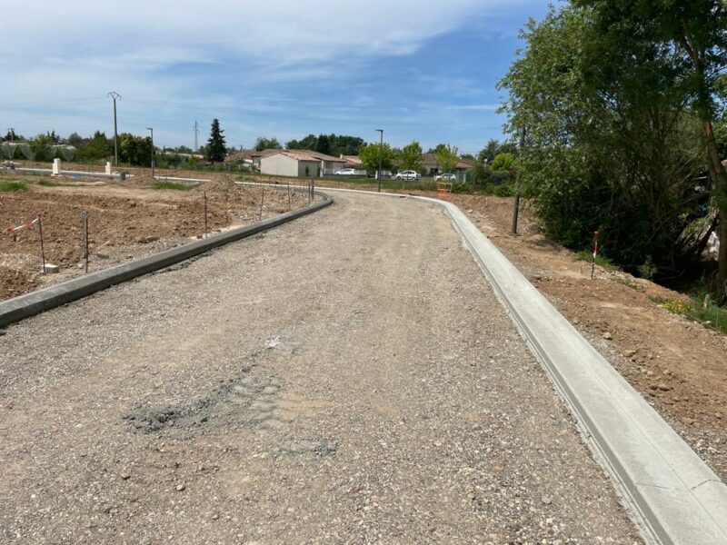 bordure beton A2 caniveau A2CS2 - Profil 06 assainissement lotissement